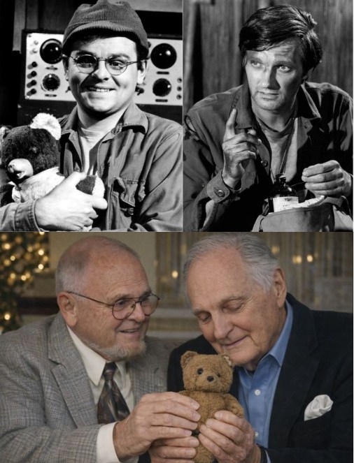 Gary Burghoff Gave Alan Alda a 47-Year-Old Teddy Bear on His 90th ...